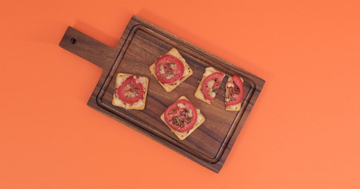 Pizza de Cream Cracker - Todeschini Alimentos